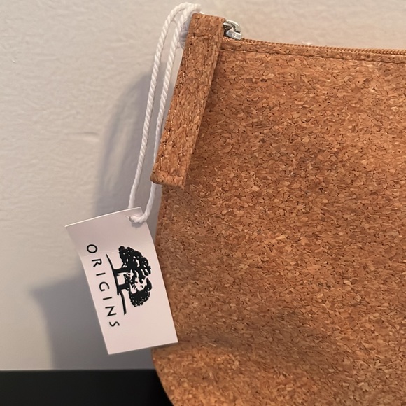 Origins | Bags | 525 Sale Origins Reusable Beauty Makeup Bag Tan Cork ...